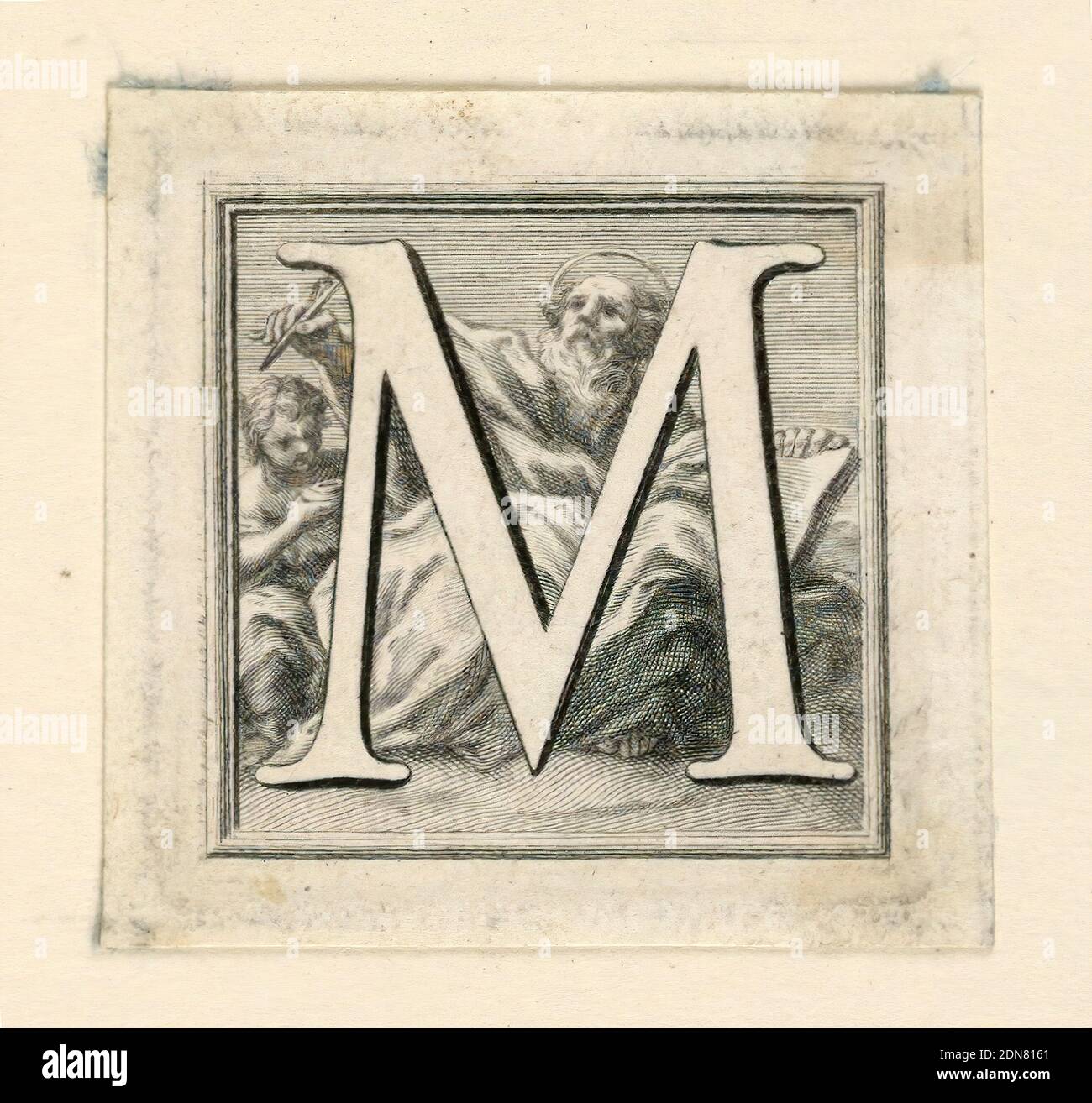 Decorated letter m hi-res stock photography and images - Alamy