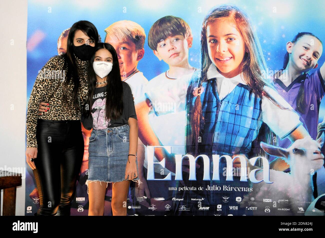 MEXICO CITY, MEXICO ñ DECEMBER 15: Actresses Astrid Romo and Cassandra ...