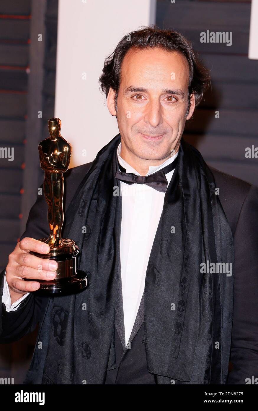 Alexandre Desplat attends the 2015 Vanity Fair Oscar Party hosted by ...