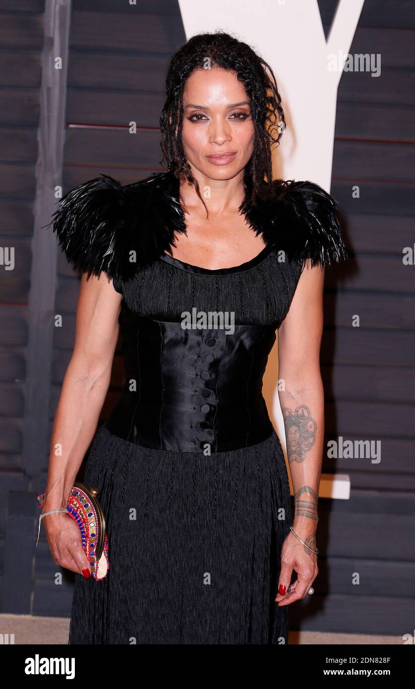 Lisa Bonet attends the 2015 Vanity Fair Oscar Party hosted by Graydon ...