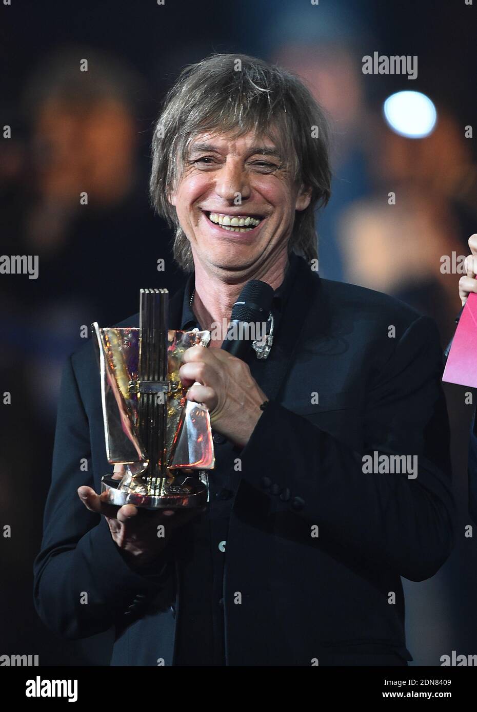Jean-Louis Aubert attending the 30th Victoires de la Musique ceremony ...