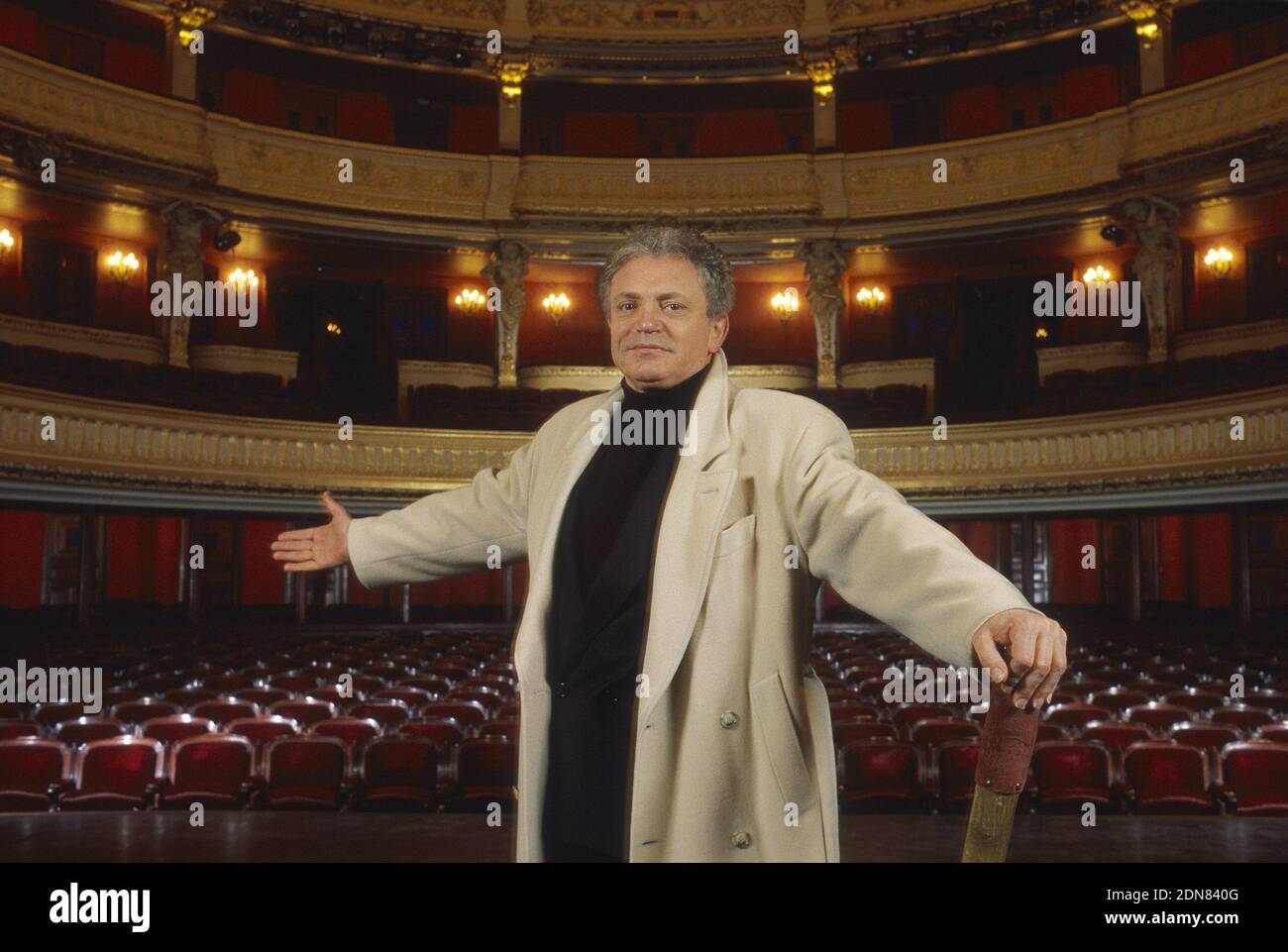 File photo of late French Journalist and Broadcaster Jacques Martin at ...