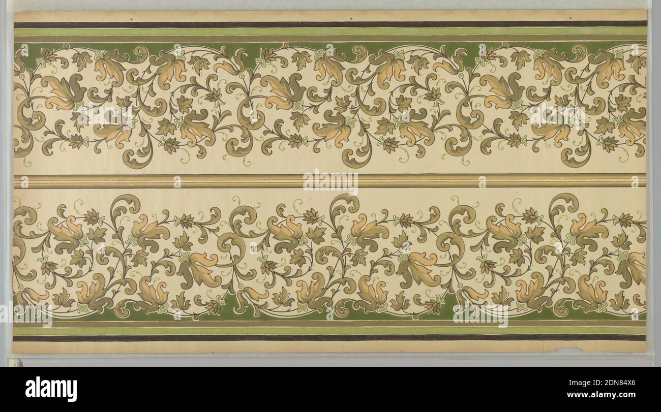 Mirror reversed repeating scroll pattern composed hi-res stock ...