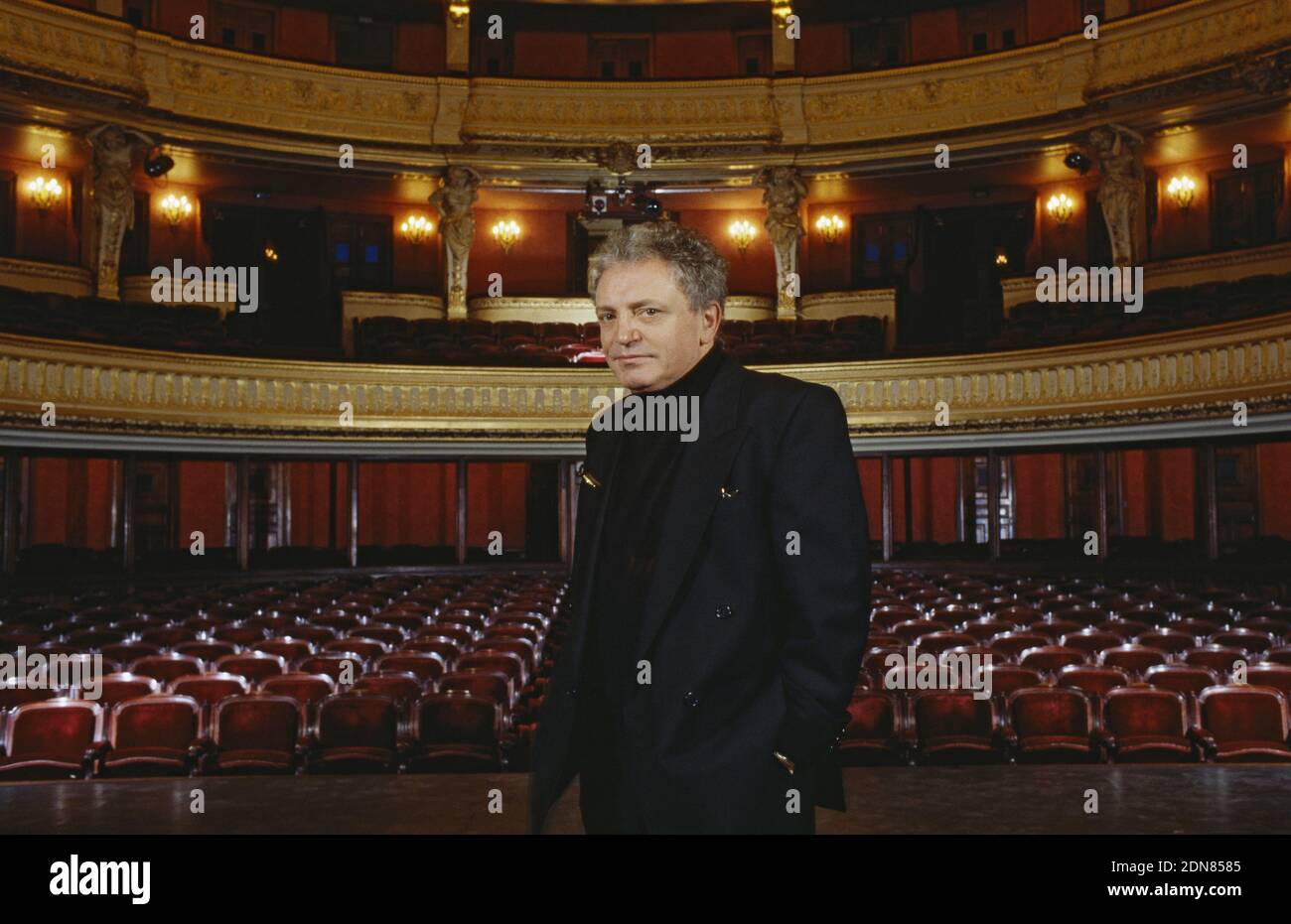 File photo of late French Journalist and Broadcaster Jacques Martin at ...