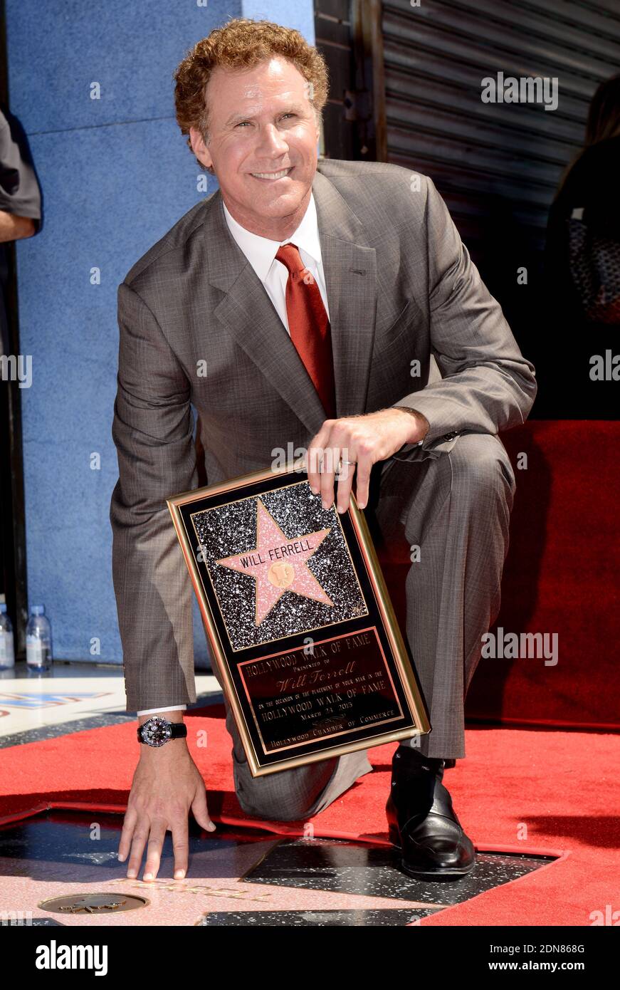 Will Ferrell is honored with a Star on the Hollywood Walk of Fame in ...