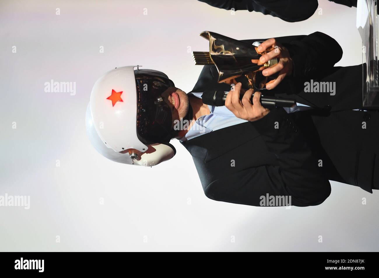 Cascadeur attending the 30th Victoires de la Musique ceremony held at ...