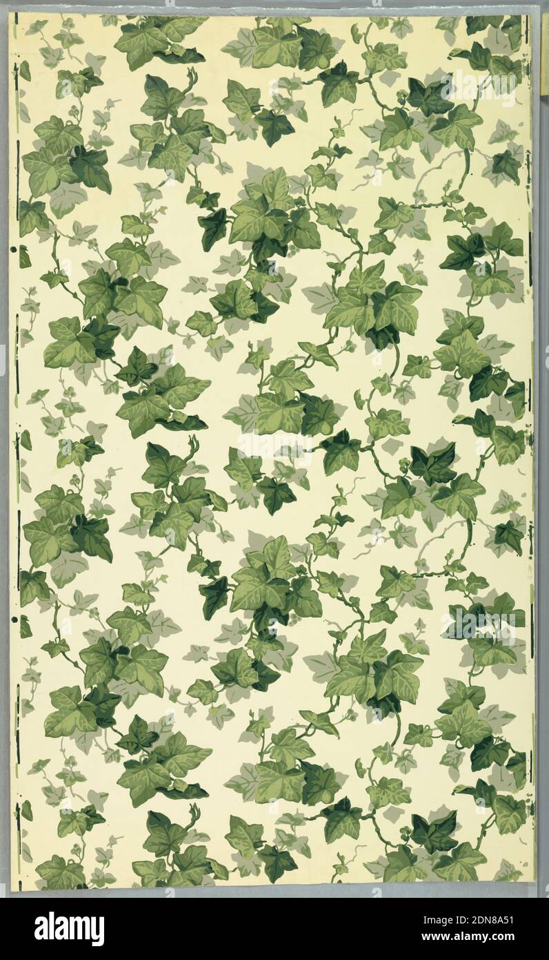 Sidewall, Arthur Sanderson & Sons, Ltd., (London, founded 1860), Block ...