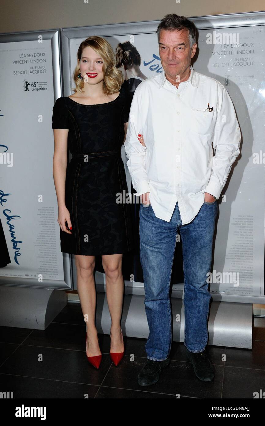 Lea Seydoux and Benoit Jacquot attending the Journal D'Une Femme de ...