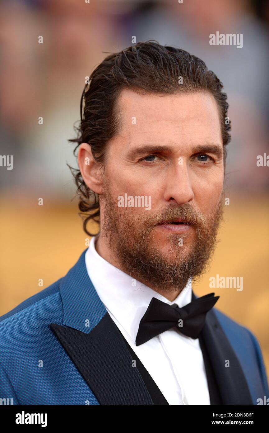 Matthew McConaughey attends the 21st Annual Screen Actors Guild Awards ...