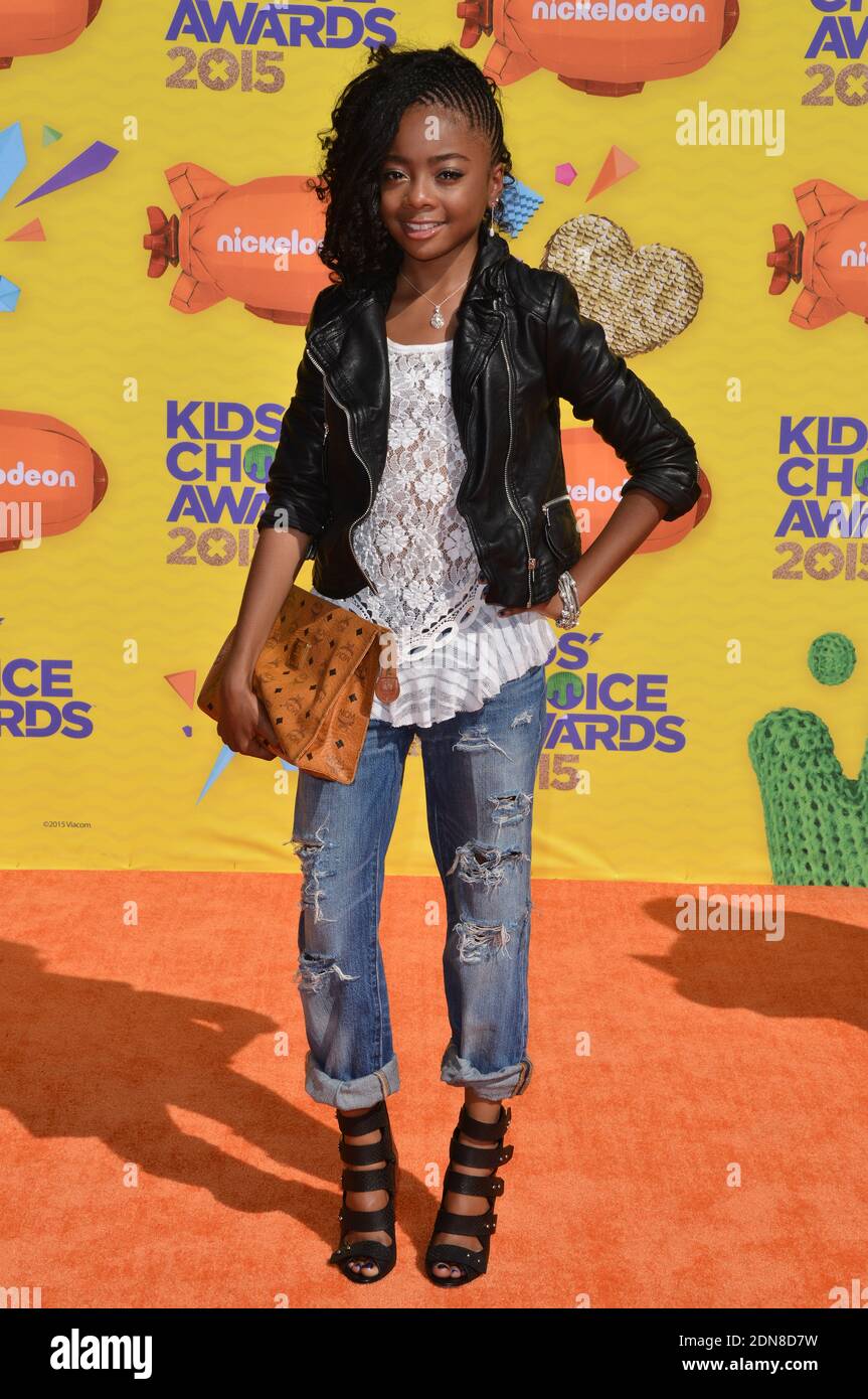 Skai Jackson Family Photo: Skai Jackson Attends The Kids' Choice