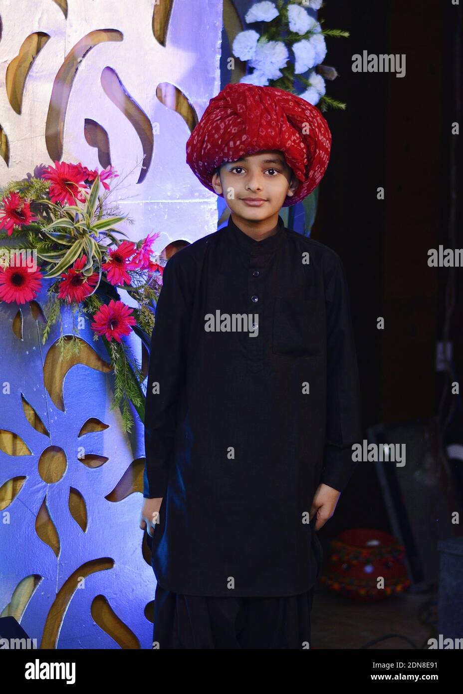 Boy With Turban High Resolution Stock Photography and Images - Alamy