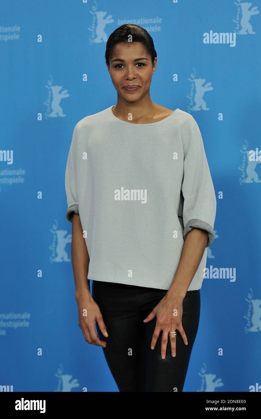 Ayo attending the photocall for the Haitian film Meurtre A Pacot ...