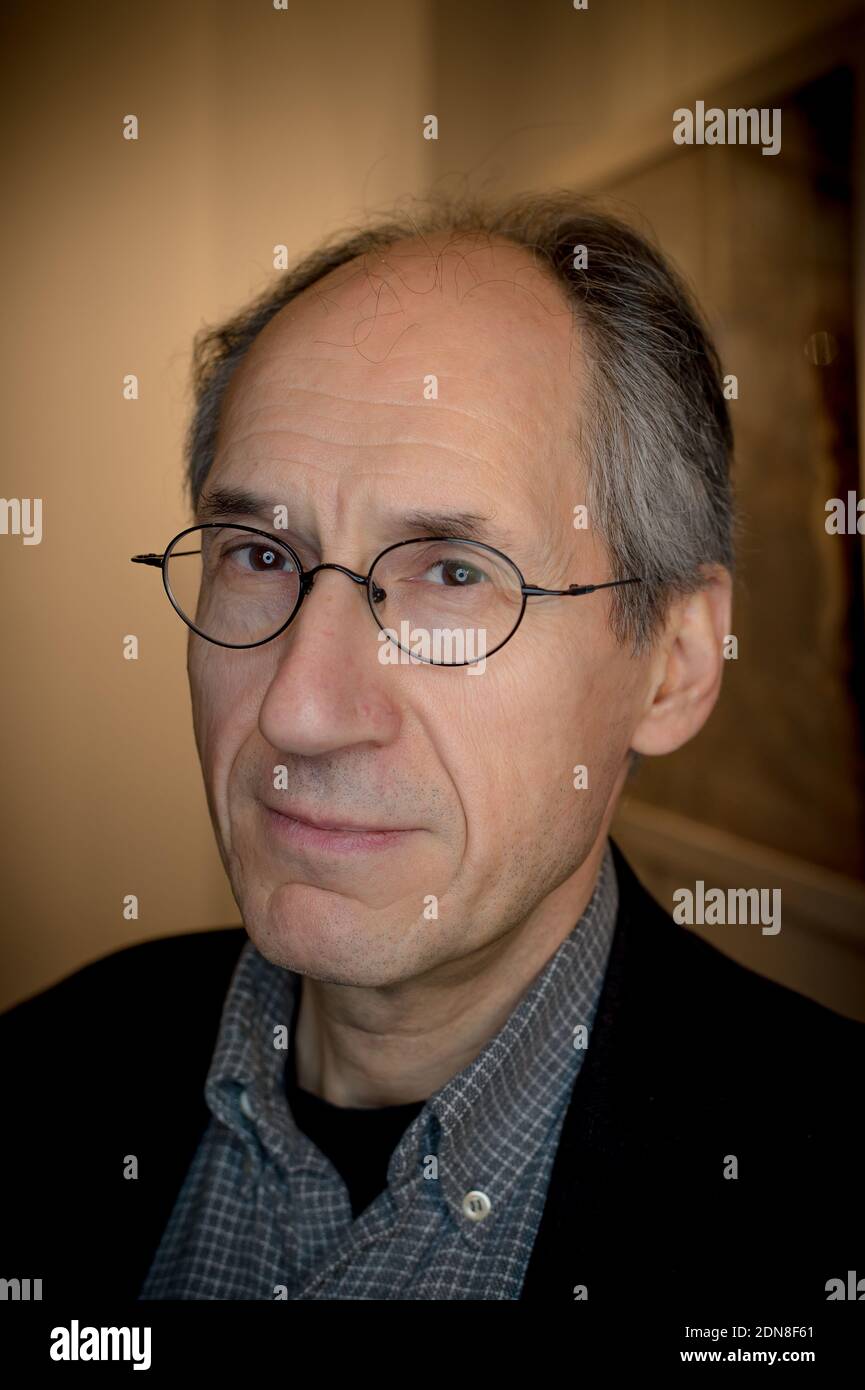 Chief Editor of Charlie Hebdo Gerard Biard arriving to the premiere of ...
