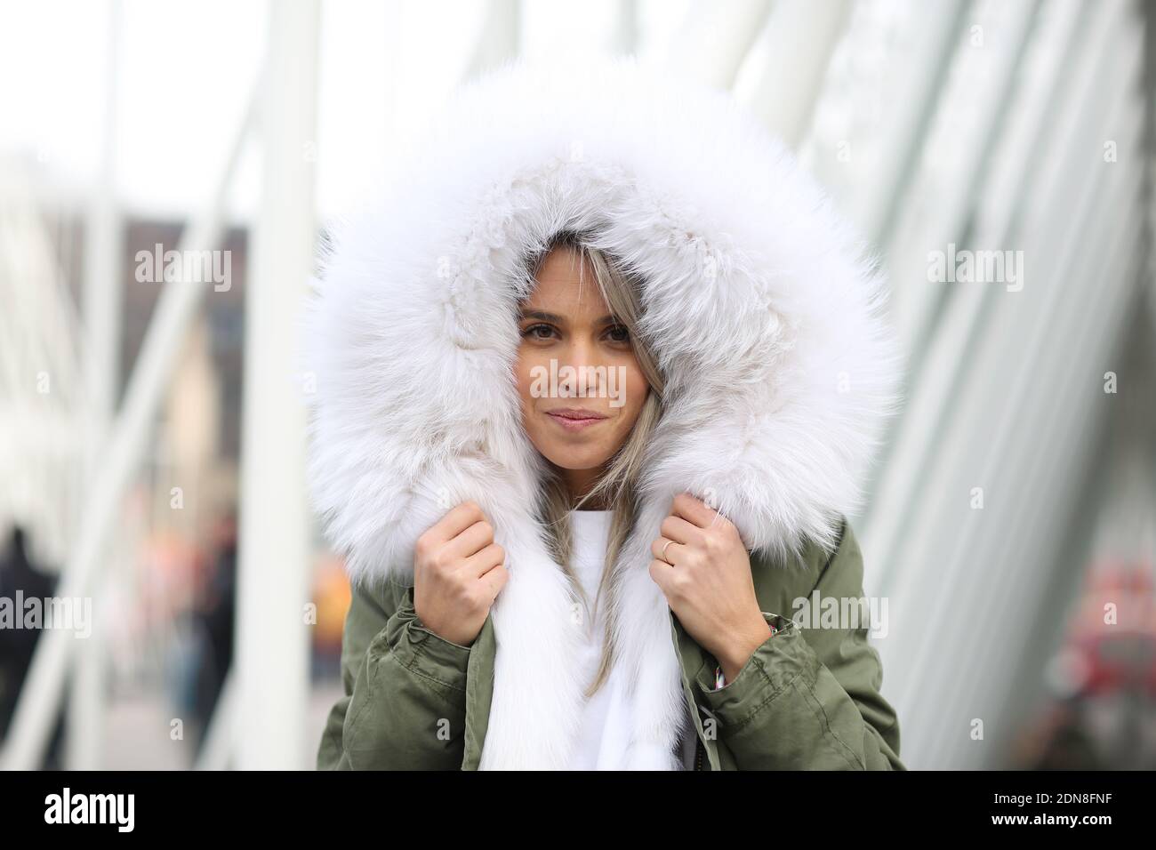 Street style, Carola Bernard arriving at Jil Sander Fall-Winter 2015 ...