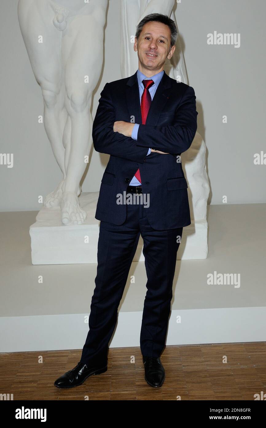 Christophe Beaux attending a private viewing of the Jeff Koons ...