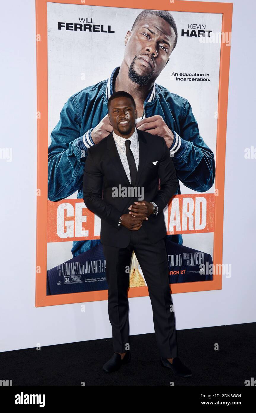Kevin Hart attends the premiere of Warner Bros. Pictures Get Hard at ...