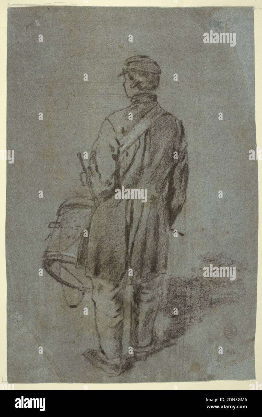 Drummer Seen from the Back, Winslow Homer, American, 1836–1910 ...