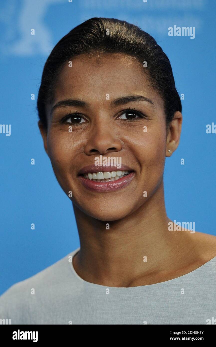 Ayo attending the photocall for the Haitian film Meurtre A Pacot ...