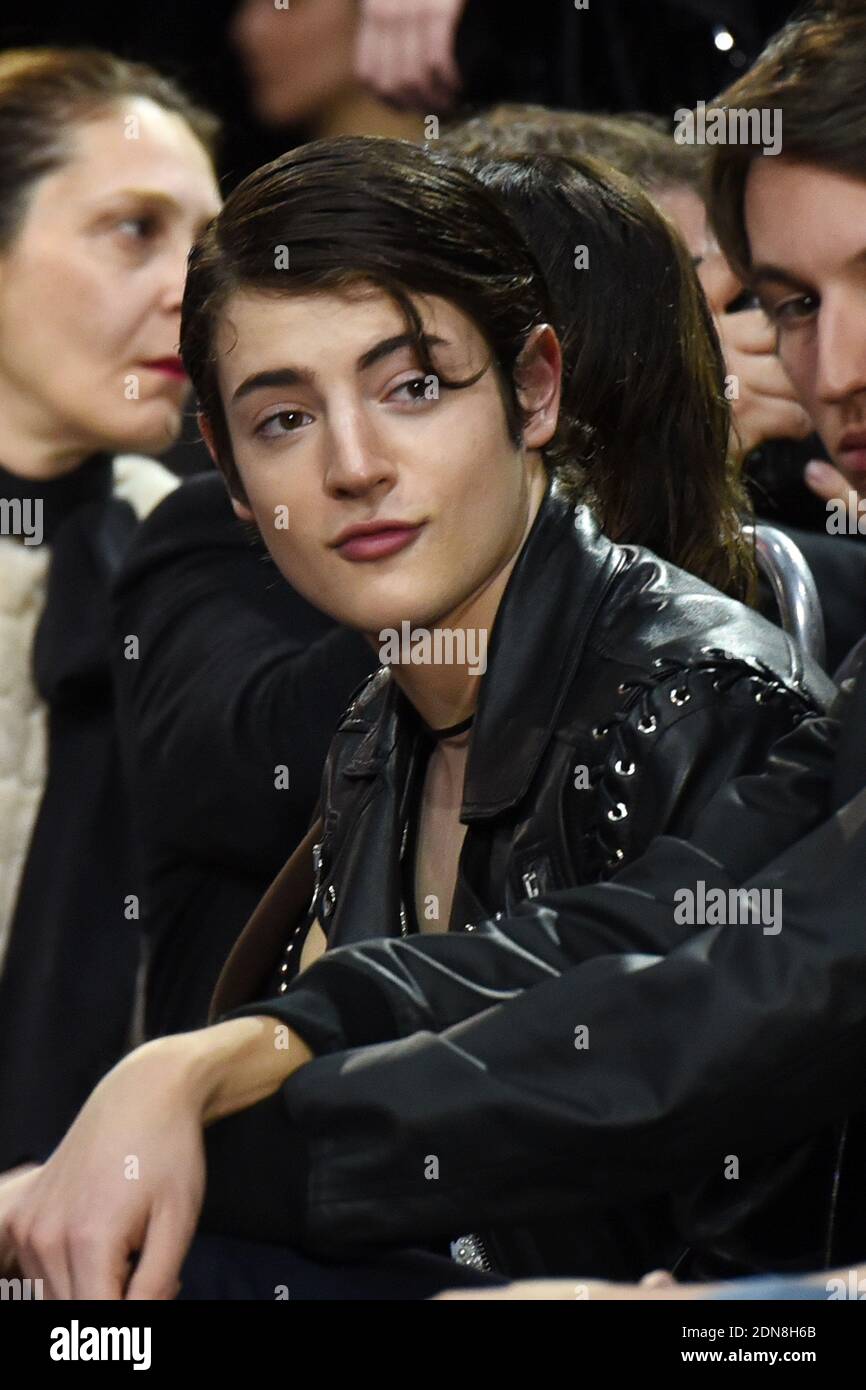 Harry Brant attending the Givenchy Fall/Winter 2015-2016 Ready-to-Wear ...