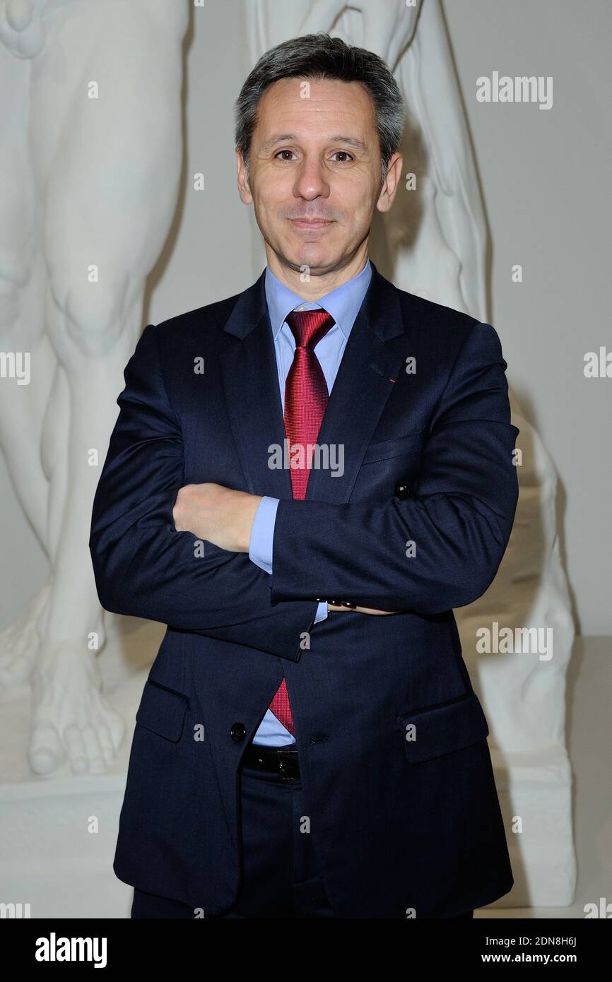Christophe Beaux attending a private viewing of the Jeff Koons ...