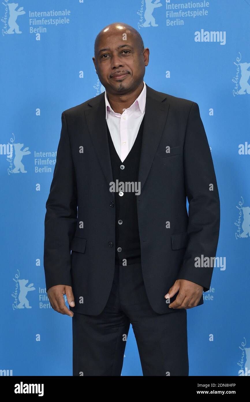 Director Raoul Peck attending the photocall for the Haitian film ...