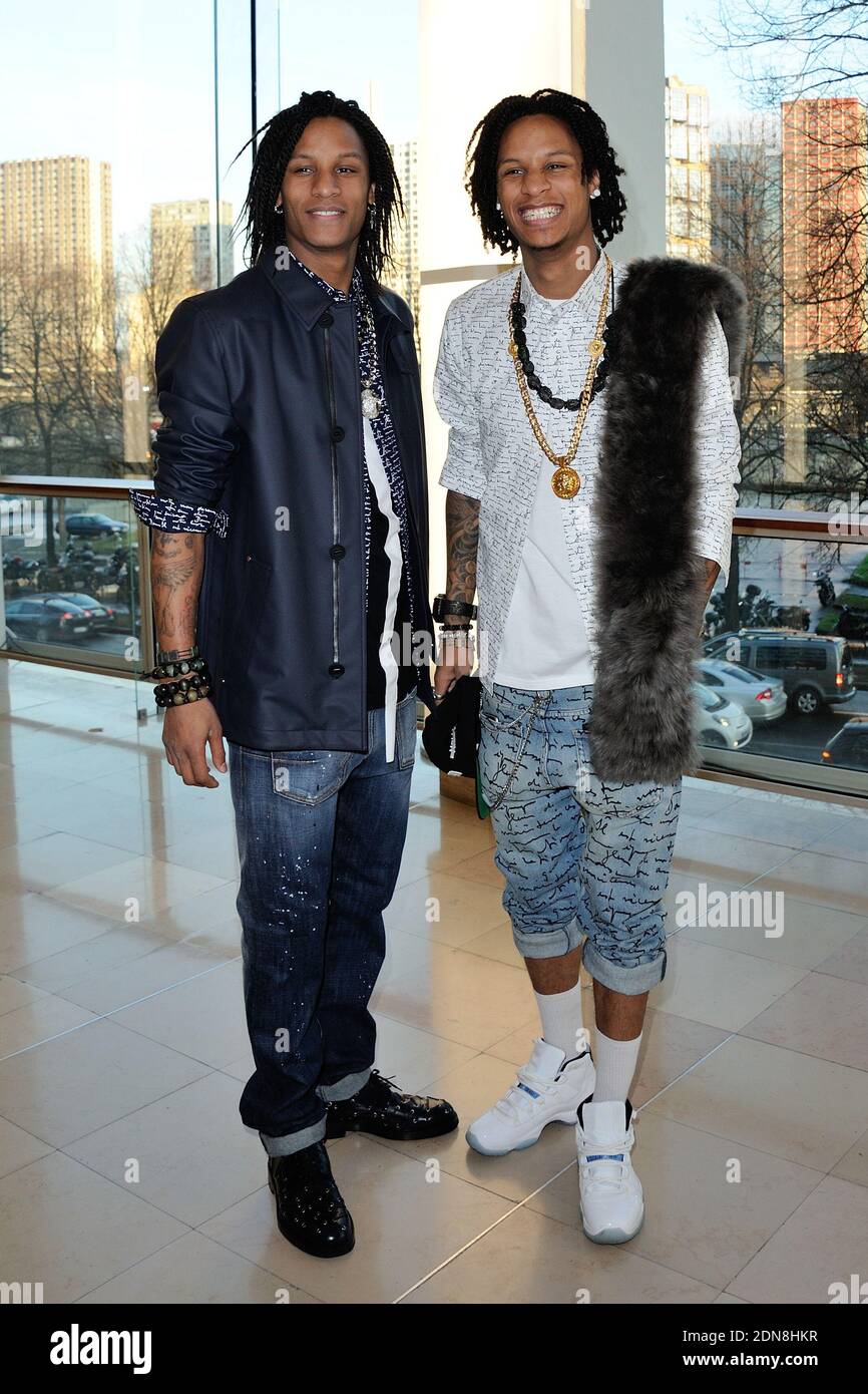 French dancers and choreographers known as Les Twins Laurent and Larry ...