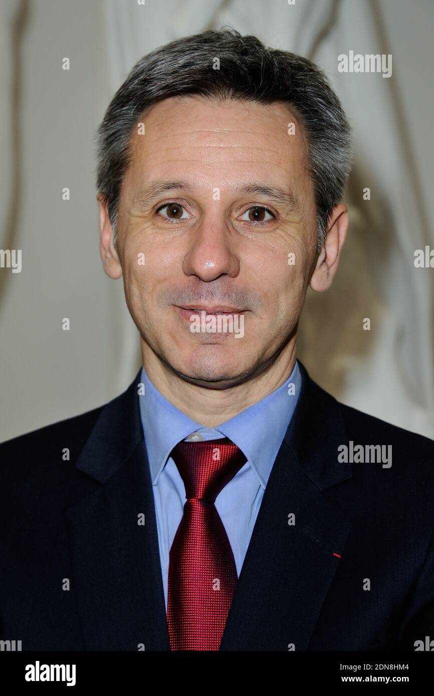 Christophe Beaux attending a private viewing of the Jeff Koons ...