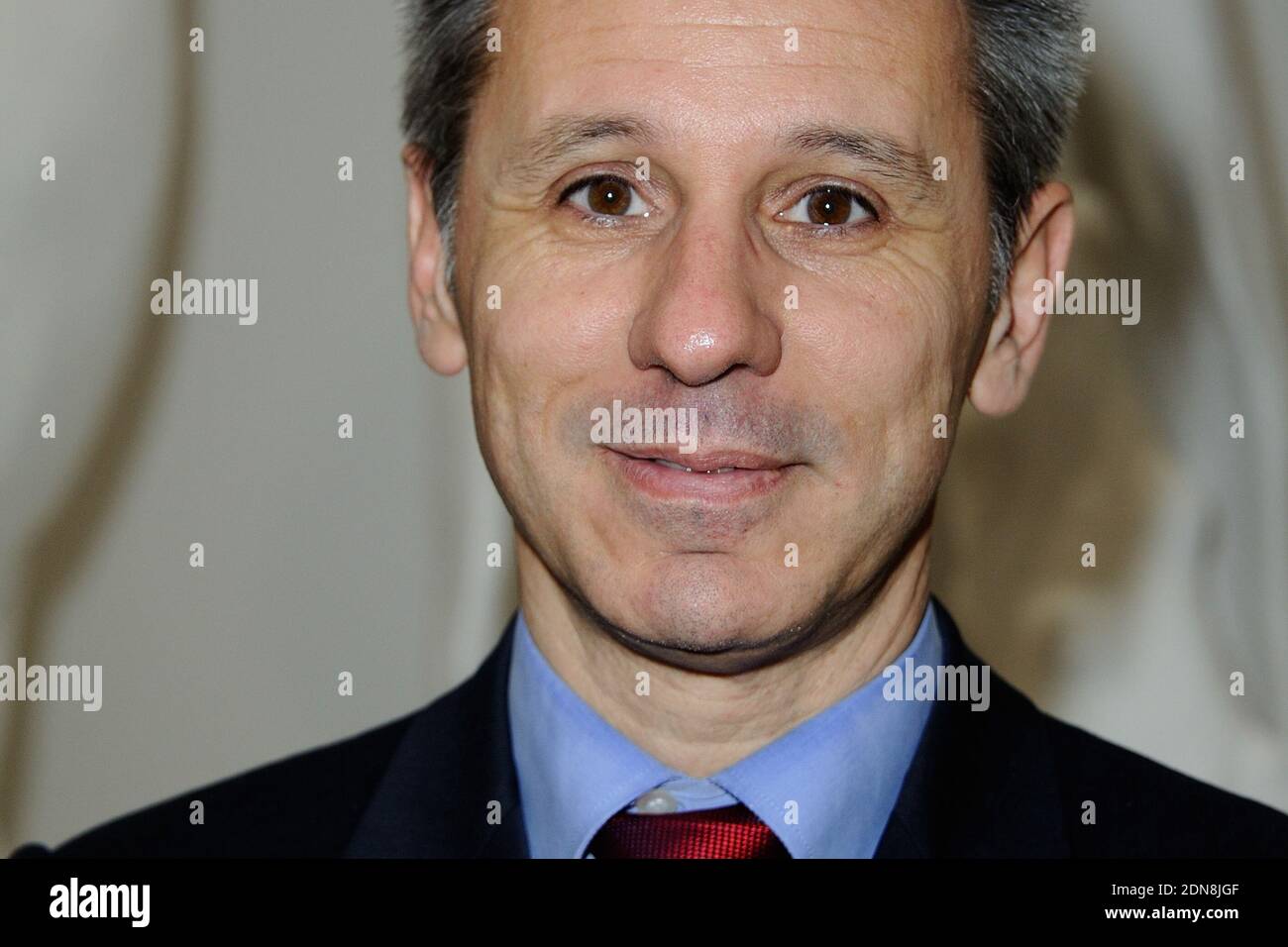 Christophe Beaux attending a private viewing of the Jeff Koons ...
