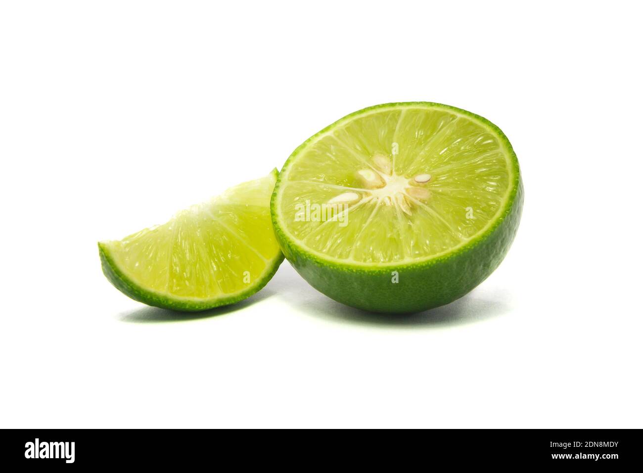 Lemon cross section close up Cut Out Stock Images & Pictures - Alamy