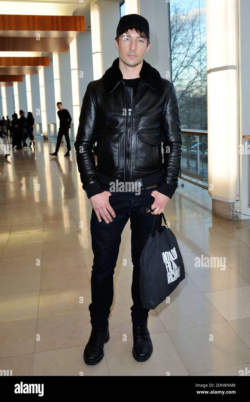 Benn Northover attending Anthony Vaccarello Fall-Winter 2015/2016 Ready ...