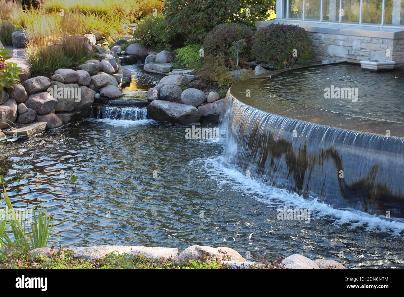 Manmade waterfalls hi-res stock photography and images - Alamy