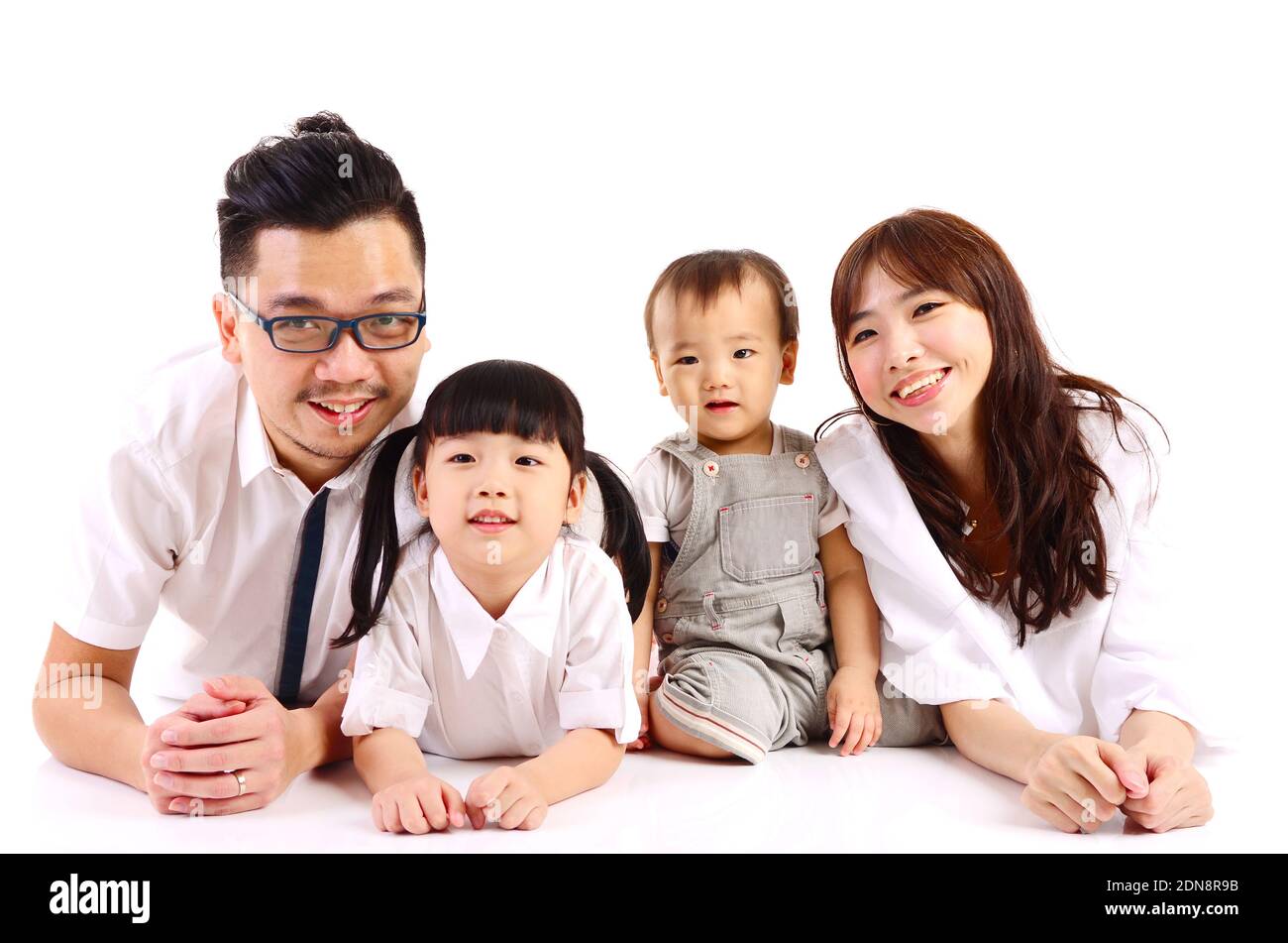 Portrait mother son sitting on Cut Out Stock Images & Pictures - Alamy