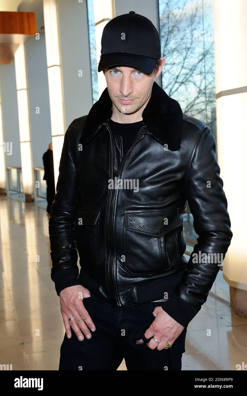 Benn Northover attending Anthony Vaccarello Fall-Winter 2015/2016 Ready ...