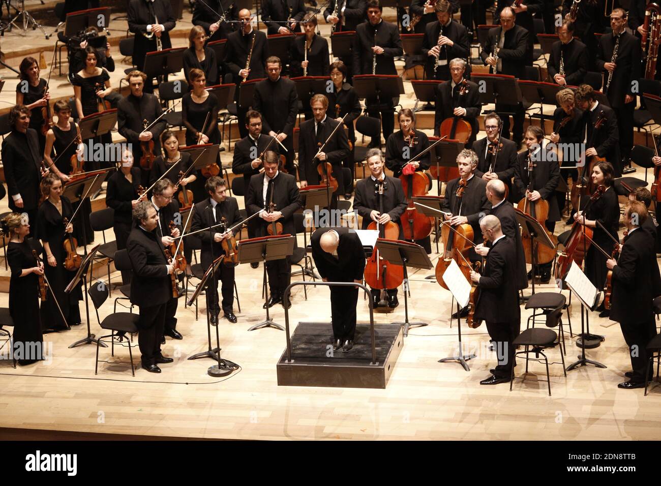 Gala opening at the new Paris Philharmonie concert hall in Paris ...