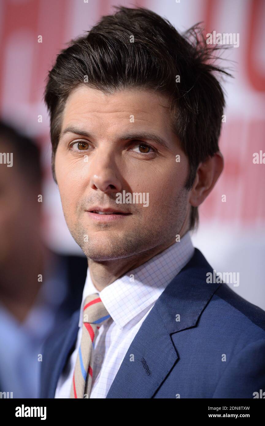 Adam Scott attends the premiere of Hot Tub Time Machine 2 on February ...
