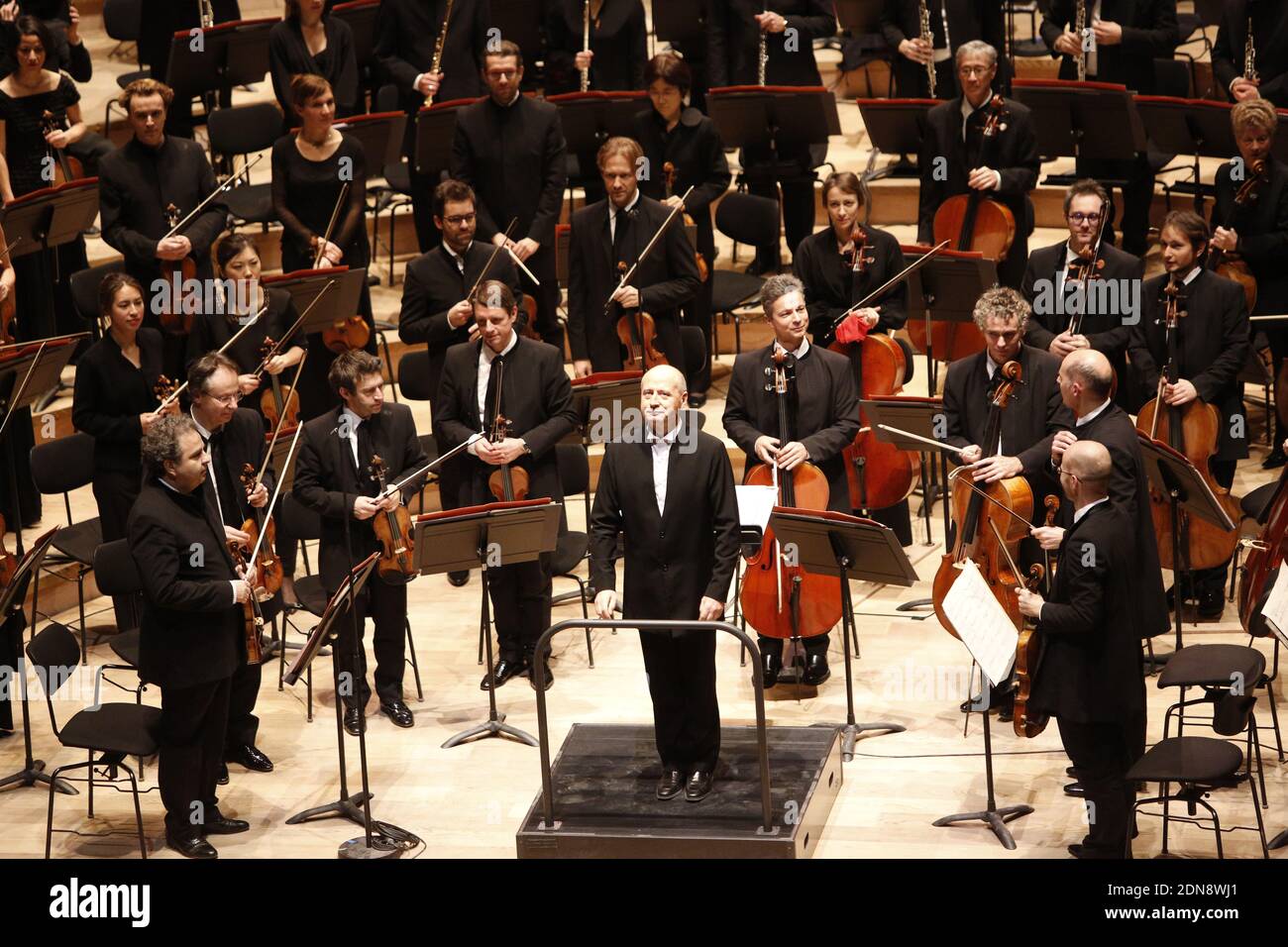 Gala opening at the new Paris Philharmonie concert hall in Paris ...