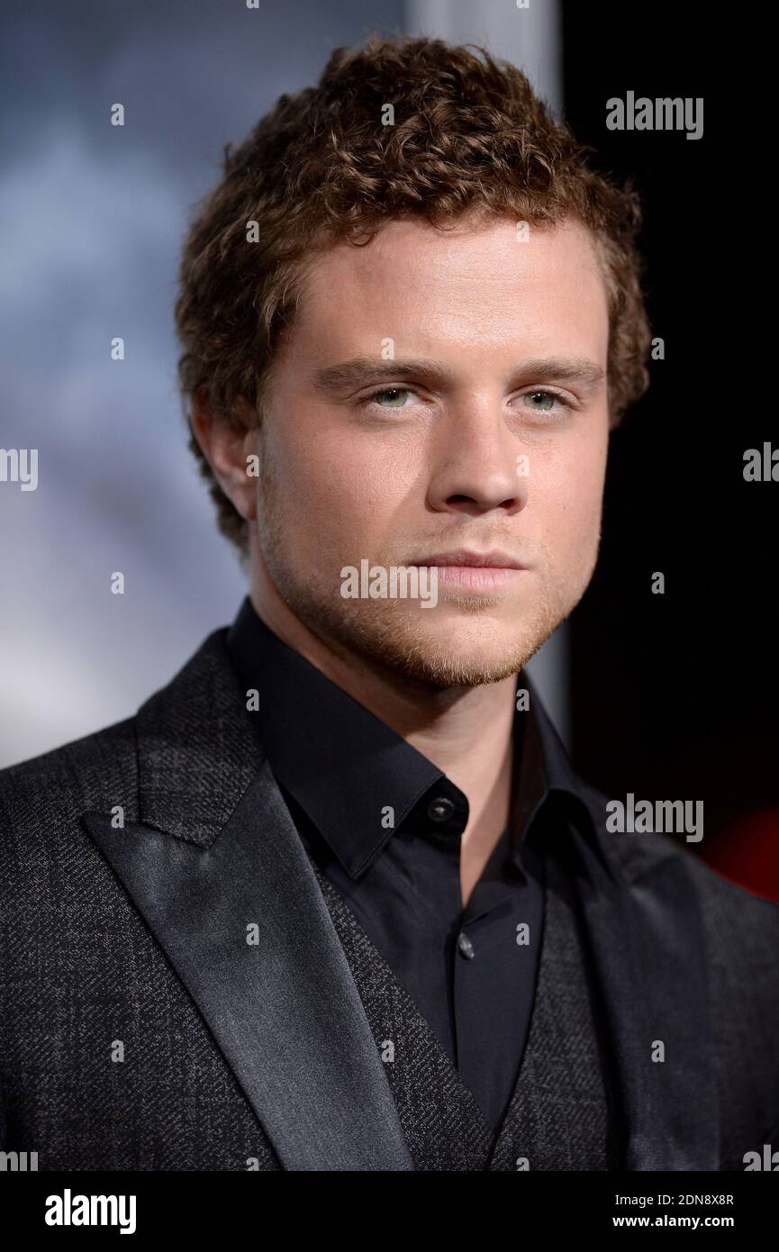 Jonny Weston attends the premiere of Paramount Pictures Project Almanac ...
