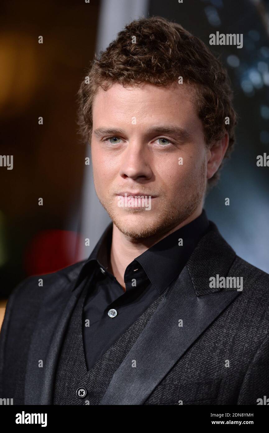 Jonny Weston attends the premiere of Paramount Pictures Project Almanac ...