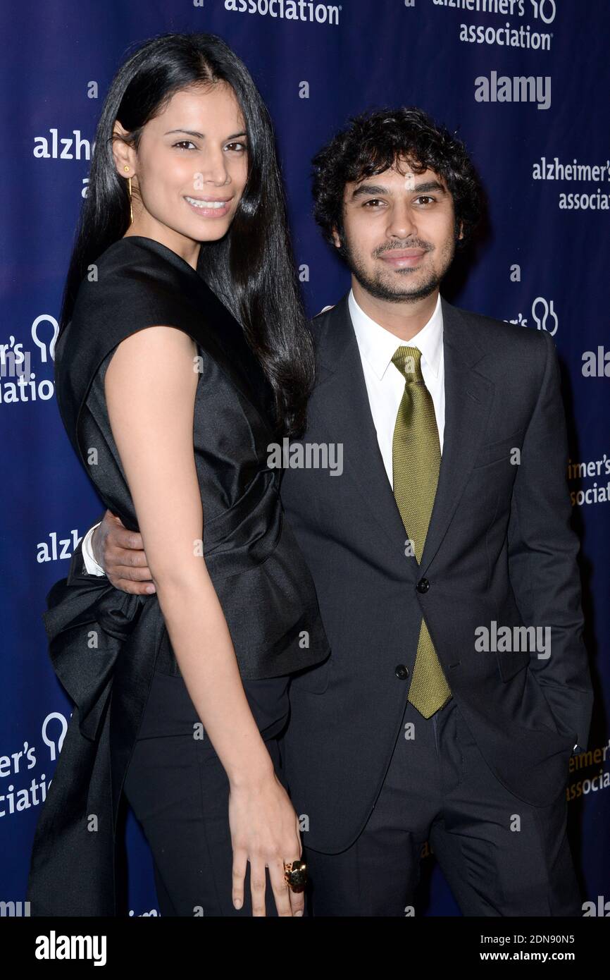 Neha Kapur and Kunal Nayyar attend the 23rd Annual 'A Night At Sardi's ...