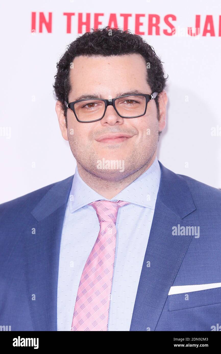 Josh Gad attends the premiere of The Wedding Ringer at the the TCL ...