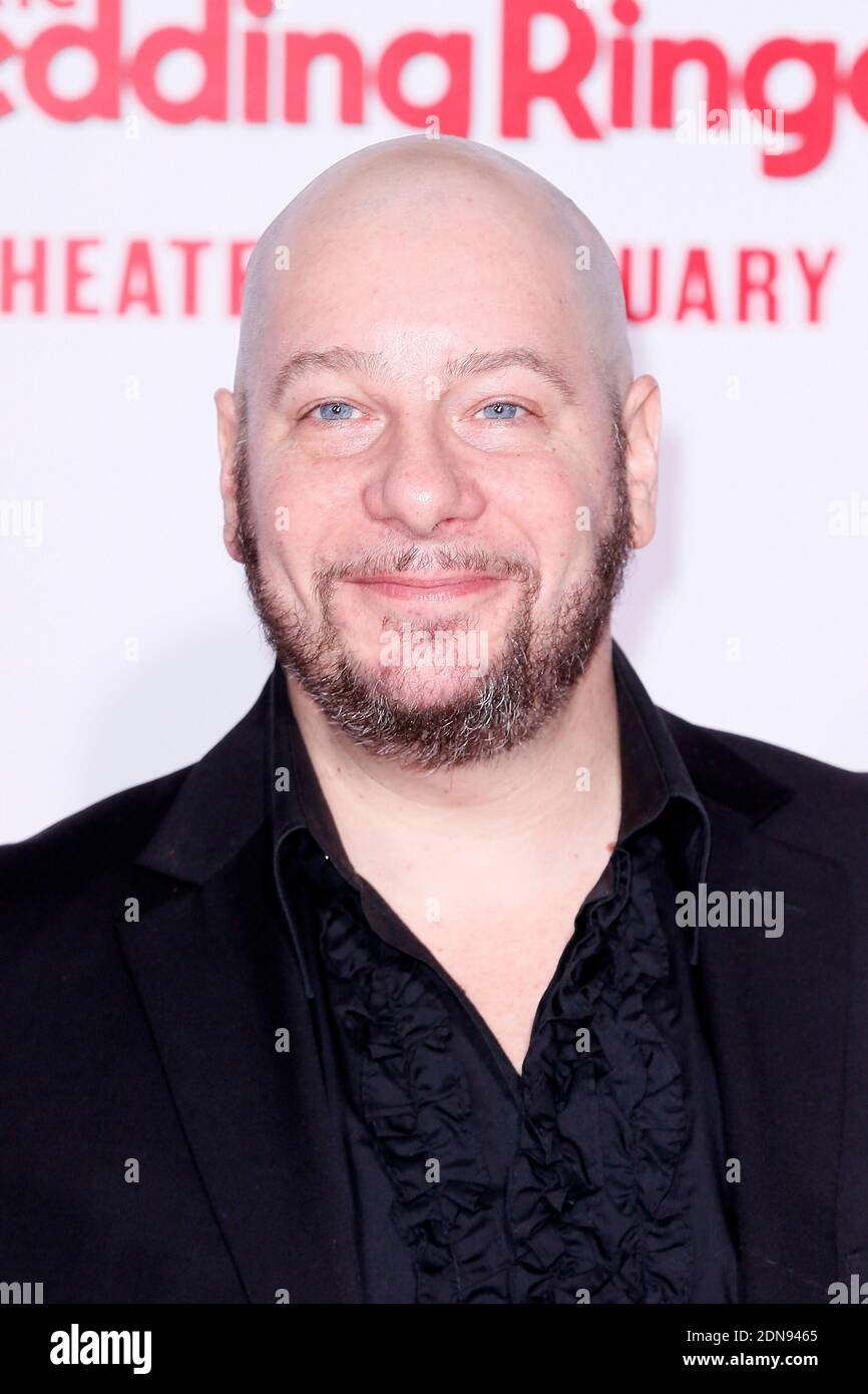 Jeffrey Ross attends the premiere of The Wedding Ringer at the the TCL ...