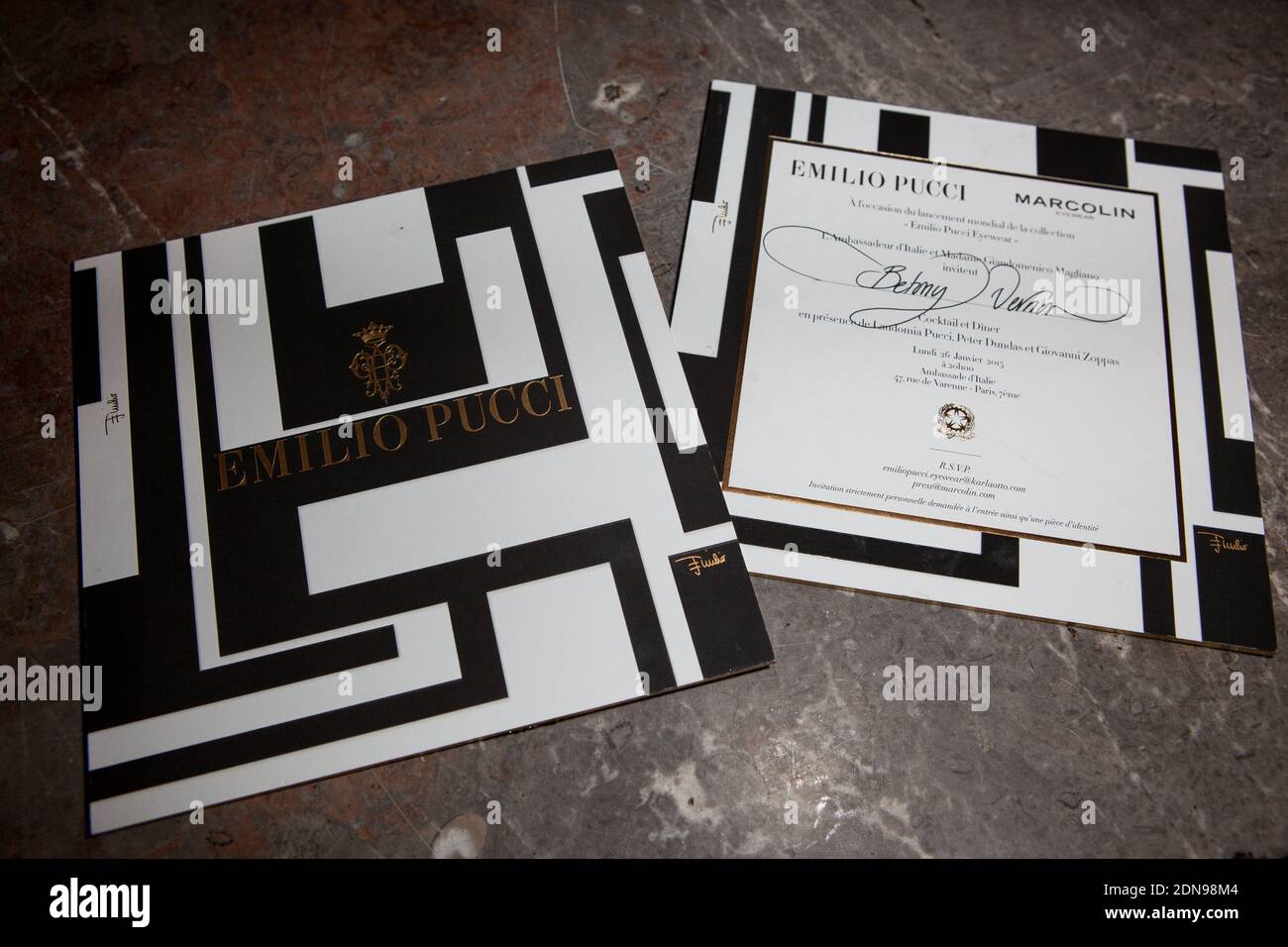 Italian embassy paris hi-res stock photography and images - Alamy