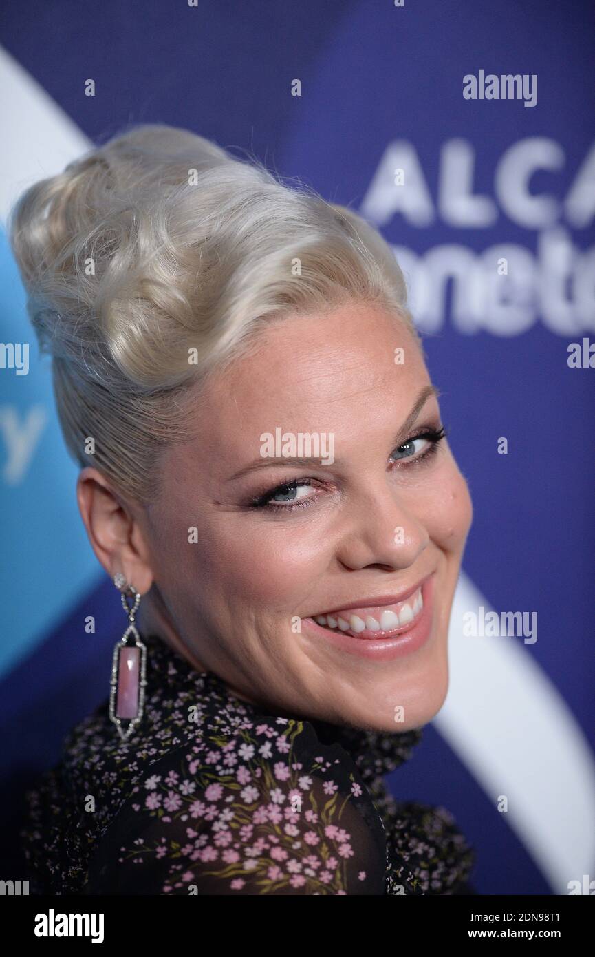 Pink attends the attends the 2nd Annual unite4:humanity at the Beverly ...