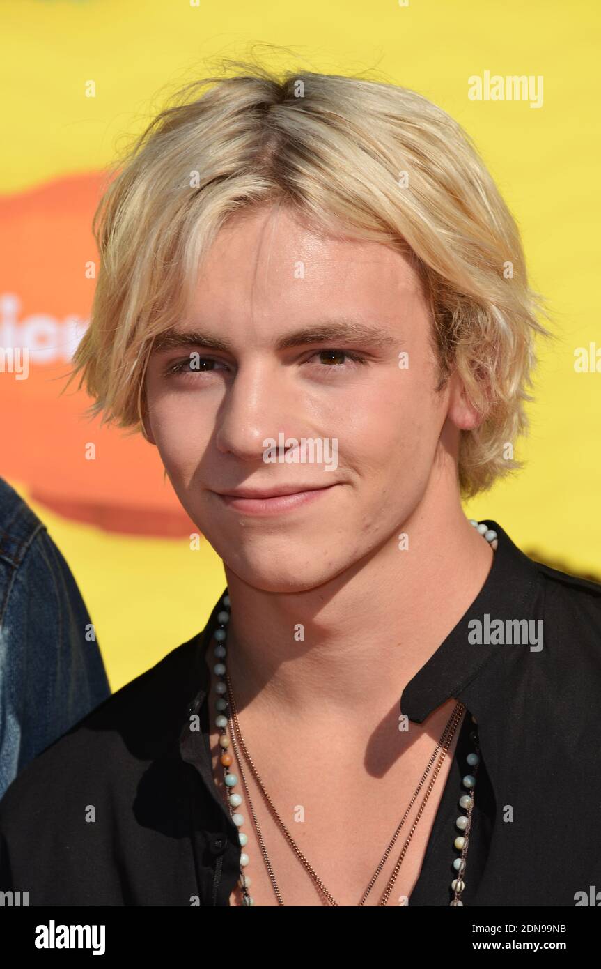 Ross Lynch of R5 attends Nickelodeon's 28th Annual Kids Choice Awards ...