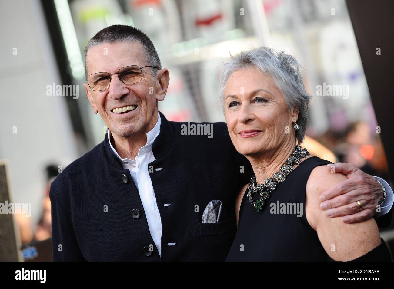 File photo : "Leonard Nimoy and Susan Bay attends the premiere of ...