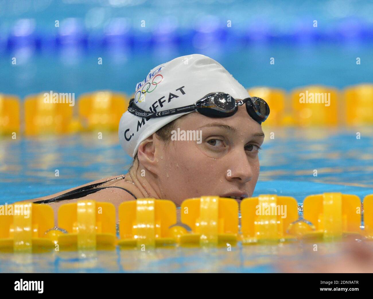 File photo : France's Camille Muffat competes on the 400 Meters ...