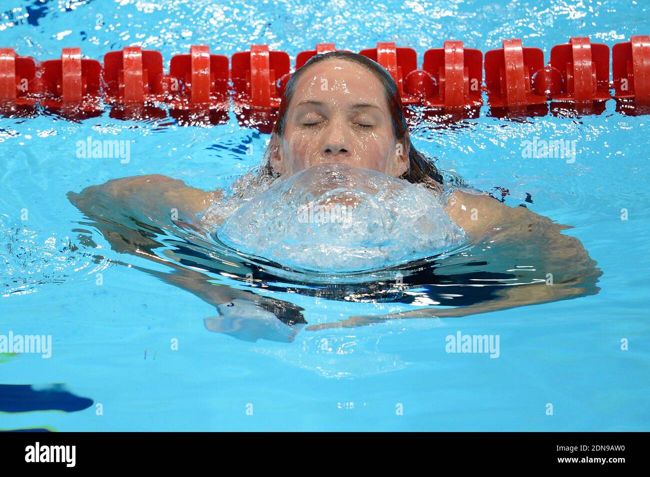 File photo : France's Camille Muffat wins the silver medal on women's ...