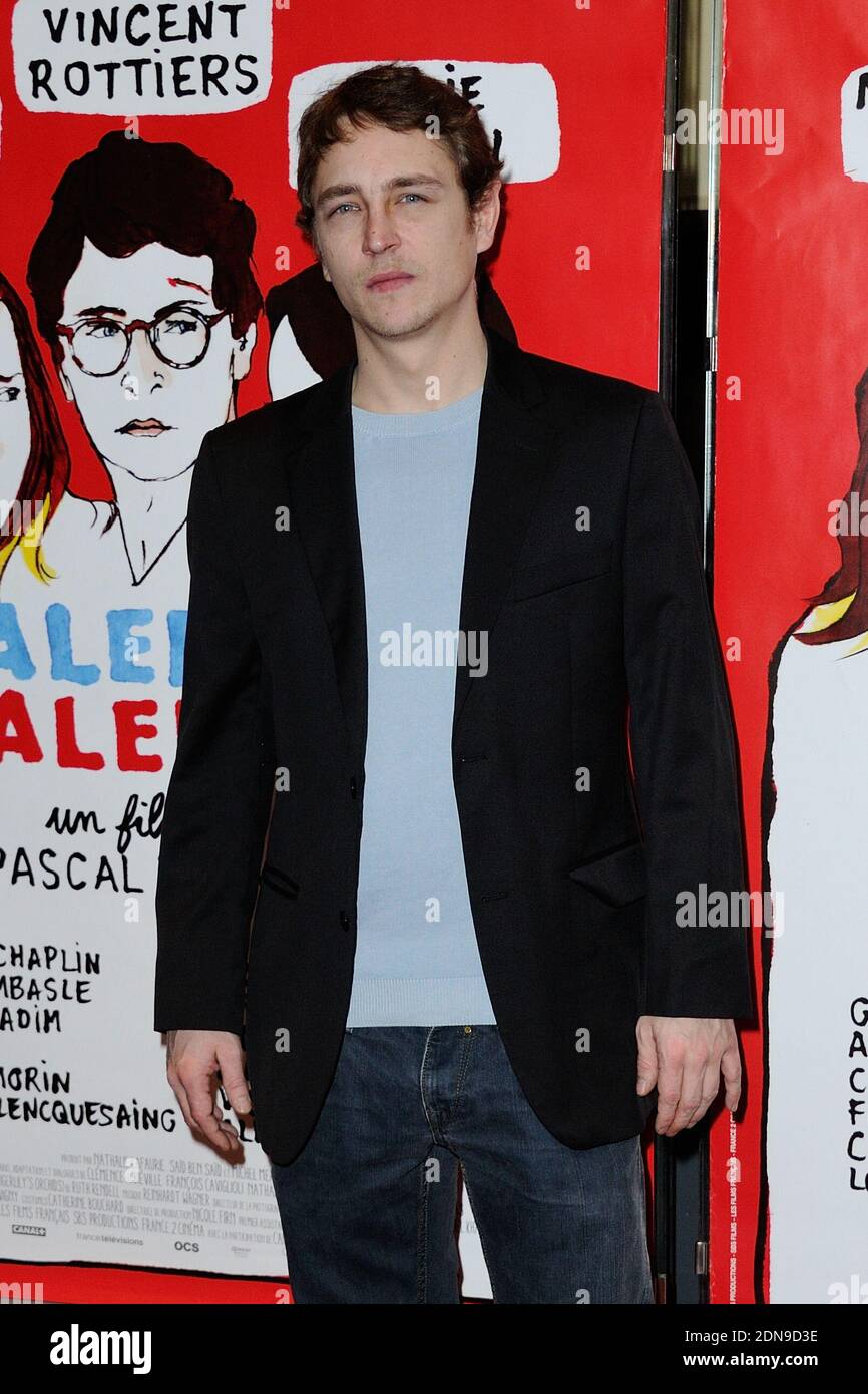 Vincent Rottiers attending the Valentin Valentin Premiere at UGC Cine ...