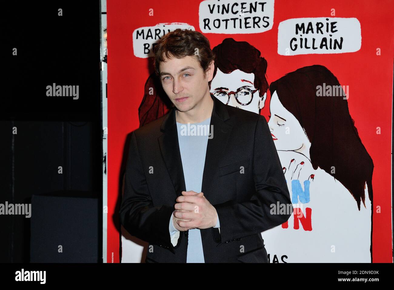 Vincent Rottiers attending the Valentin Valentin Premiere at UGC Cine ...