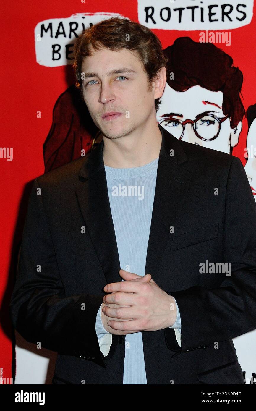 Vincent Rottiers attending the Valentin Valentin Premiere at UGC Cine ...